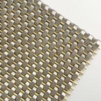 China Wire Diameter 0.8mm 2.0mm Stainless Steel Mesh Panel Plain Weave For Cover Wall for sale