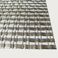 China Stainless Steel Architectural Mesh Opening Size 1.2mm 5.0mm Wire Diameter 0.8mm 2.0mm Length 30m for sale
