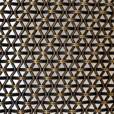 China Weave Type Dutch Weave Decorative Woven Wire Mesh Size 2mm-100mm Durable for sale