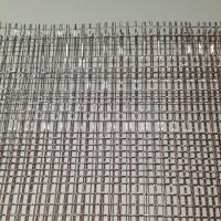 China Customized Glass Laminated Wire Mesh For Ceilings And Etched Graphics for sale