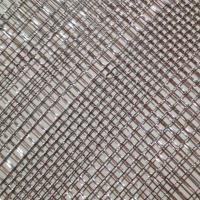 China Customized Glass Laminated Wire Mesh For Ceilings And Etched Graphics for sale