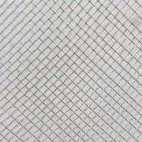 China Customized Glass Laminated Wire Mesh For Ceilings And Etched Graphics for sale