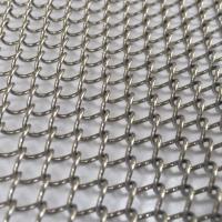 China 0.5-2mm Thickness Bronze Metal Coil Drapery For Round Window Treatment Curtain for sale