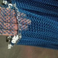 China Metal Mesh Curtains And Coil Mesh Drapery For Room Partition for sale