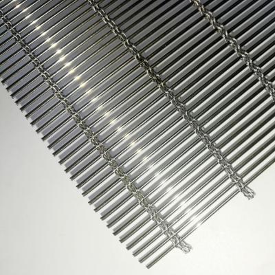 China Stainless Steel Architectural Woven Wire Mesh Polished Surface ISO9001 Certified for sale