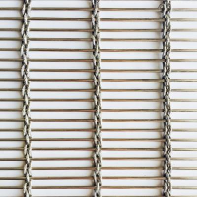 China High Strength Architectural Wire Mesh Stainless Steel/Copper/Brass Polished Surface ISO9001 Certified for sale