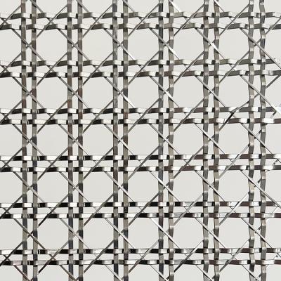 China Elegant Architectural Metal Mesh Woven Wire Mesh For Decorative Screens For Furniture for sale
