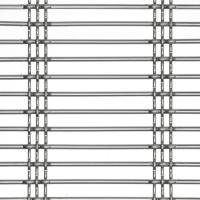 China 30m Cable Architectural Stainless Stee Woven Wire Mesh For Facade Balcony And Partition Imitation bamboo weaving for sale