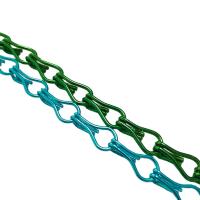 China Durable Aluminium Chain Fly Screen For Ventilation Metal Chain Fly Pest Insect Door Screen Curtain for sale