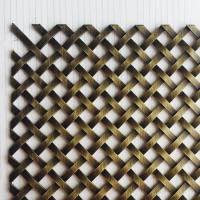 China Premium Quality Decorative Metal Mesh for Cabinet Door Design Offering Superior Air Circulation Sleek Modern Look for sale
