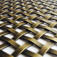 China Premium Quality Decorative Metal Mesh for Cabinet Door Design Offering Superior Air Circulation Sleek Modern Look for sale