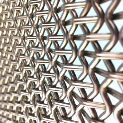 China Architectural Grade Stainless Steel Mesh Panels For Enhancing Cabinet Doors In Contemporary Kitchens And Storage Spaces for sale