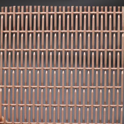 China 3mm Thickness Decorative Wire Mesh Grilles With Square Hole Shape for sale