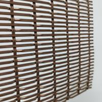 China Fireproof Decorative Wire Mesh Grilles With PVDF Surface Treatment for sale