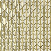 China Bending Decorative Metal Wire Grilles With Tightly Woven Mesh for sale