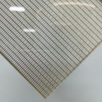 China 304 316L Stainless Steel Wire Mesh Laminated Glass With 21 Mesh for sale