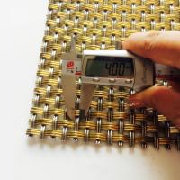 China External Facades Decorative Wire Mesh For Cabinets In Long Lasting Stainless Steel for sale