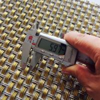 China External Facades Decorative Wire Mesh For Cabinets In Long Lasting Stainless Steel for sale