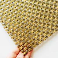 China External Facades Decorative Wire Mesh For Cabinets In Long Lasting Stainless Steel for sale