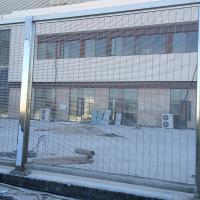 China Stainless Steel Woven Wire Mesh Panels Reinforced Edge Treatment for sale