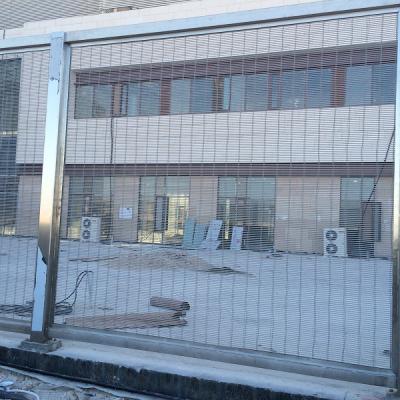 China Stainless Steel Woven Wire Mesh Panels Reinforced Edge Treatment for sale