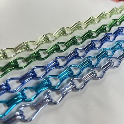 China Good Ventilation Chain Link Aluminium Fly Screen With 1.5mm Wire Diameter for sale