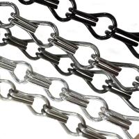 China Standard Size 12mm*24mm Aluminum Chain Link Curtain High Durability for sale