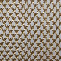 China Metal Coil Drapery Metal Wire Mesh Curtain / Aluminum Metal Mesh Curtain for sale