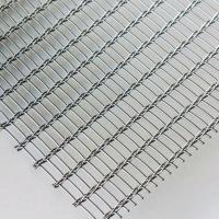 China Architectural Laminated Glass Embedded Stainless Steel Mesh ANSI Standard Unique Patterned Room Dividers for sale