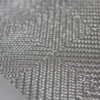 China Stainless Steel Glass Integrated Metal Mesh Contemporary Interior Design Luxury Decorative for sale