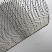 China Stainless Steel Mesh Laminated Glass Modern Spaces Decorative Partitions Walls Ceiling Accents ISO Custom Cutting for sale