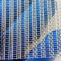 China Architectural Glass Laminated Stainless Steel Wire Mesh Woven For Modern Space Dividers And Wall Cladding for sale