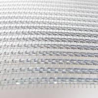 China Architectural Glass Laminated Stainless Steel Wire Mesh Woven For Modern Space Dividers And Wall Cladding for sale