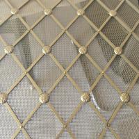 China 3.15mm Weft Diameter Decorative Wire Mesh With Customization Surface Treatments for sale