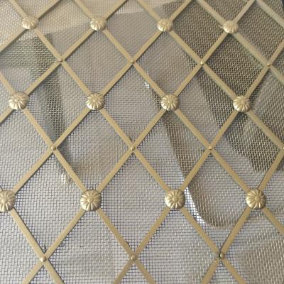 China 3.15mm Weft Diameter Decorative Wire Mesh With Customization Surface Treatments for sale