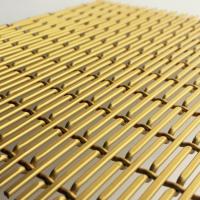 China Design Metal Screen Decorative Wall Panels For Living Room Partition Aluminum Wire Mesh Room Dividers for sale