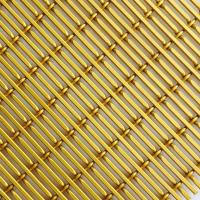 China Design Metal Screen Decorative Wall Panels For Living Room Partition Aluminum Wire Mesh Room Dividers for sale