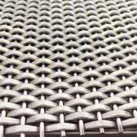 China Fine Door Decoration Decorative Woven Wire Mesh In Antique Brass Metal 30m-100m Length for sale