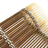 China Stainless Steel Metal Mesh 7mm Galvanized PVD Anti Climb Security Fencing Mesh  for Cladding Prison Perimeter Protection for sale