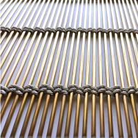 China Stainless Steel Metal Mesh 7mm Galvanized PVD Anti Climb Security Fencing Mesh  for Cladding Prison Perimeter Protection for sale