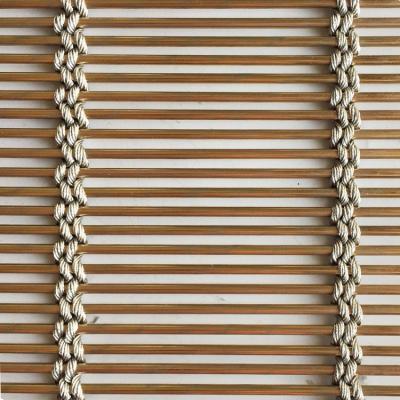 China Stainless Steel Metal Mesh 7mm Galvanized PVD Anti Climb Security Fencing Mesh  for Cladding Prison Perimeter Protection for sale
