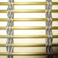 China Certified Fireproof 8mm Stainless Steel Metal Mesh For High Rise Building Facade Ventilation Cladding for sale