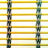China Certified Fireproof 8mm Stainless Steel Metal Mesh For High Rise Building Facade Ventilation Cladding for sale