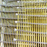 China Certified Fireproof 8mm Stainless Steel Metal Mesh For High Rise Building Facade Ventilation Cladding for sale