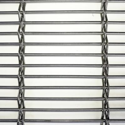 China Stainless Steel Metal Mesh Curtain for Building Facade Shading Ventilation Energy Saving for sale