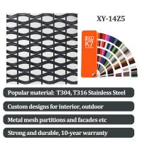China Stainless Steel Decorative Woven Wire Mesh Width 0.6m-2.4m for sale