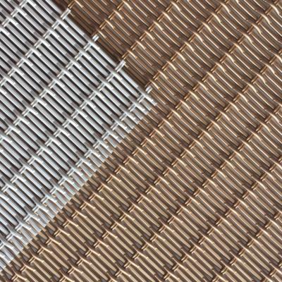 China Silver Architectural Mesh Panel For Sustainable And Aesthetic Building Design for sale