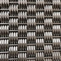 China Custom Designed Stainless Steel Metal Fabric Mesh For Large Scale Facade Cladding In Urban Commercial Buildings for sale