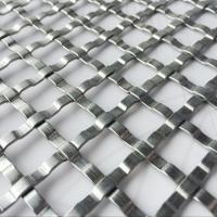 China Indoor Outdoor Stainless Steel Metal Mesh Panels Customized Finish For Premium Design Projects for sale