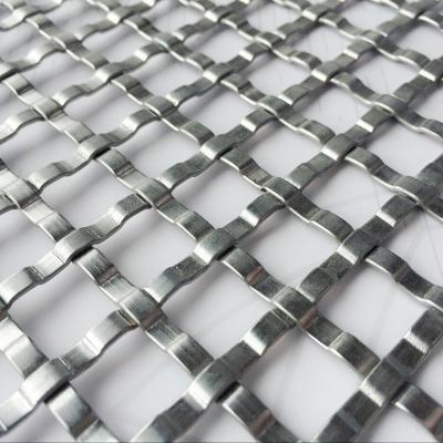 China Indoor Outdoor Stainless Steel Metal Mesh Panels Customized Finish For Premium Design Projects for sale